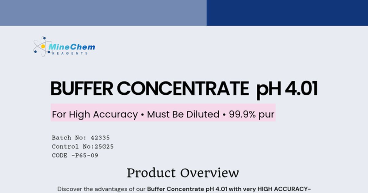 Buffer Concentrate